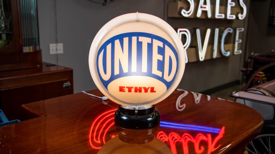 United Ethyl Gas Pump Globe for Sale at Auction - Mecum Auctions