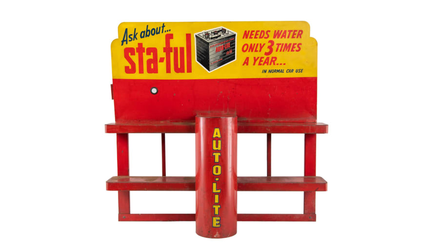 Autolite Battery Display Rack for Sale at Auction - Mecum Auctions