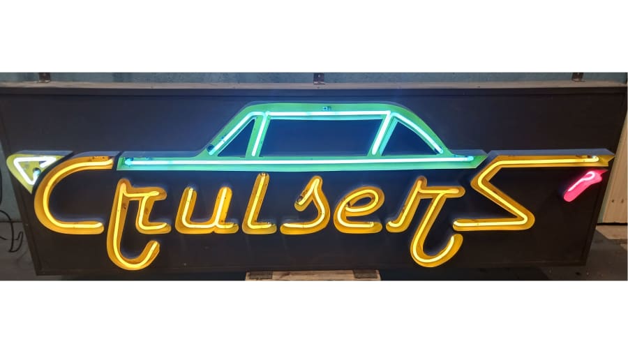 Cruisers Single-Sided Neon Sign for Sale at Auction - Mecum Auctions