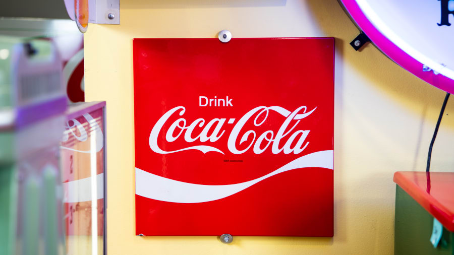 Coca-Cola Single-Sided Porcelain Dutch Sign for Sale at Auction - Mecum ...
