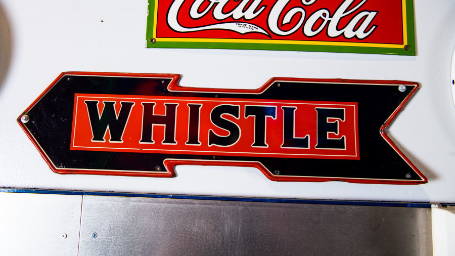 Whistle Soda Single-Sided Tin Sign for Sale at Auction - Mecum Auctions