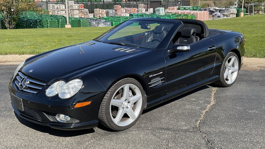 2007 Mercedes-Benz SL55 AMG Convertible for Sale at Auction - Mecum ...