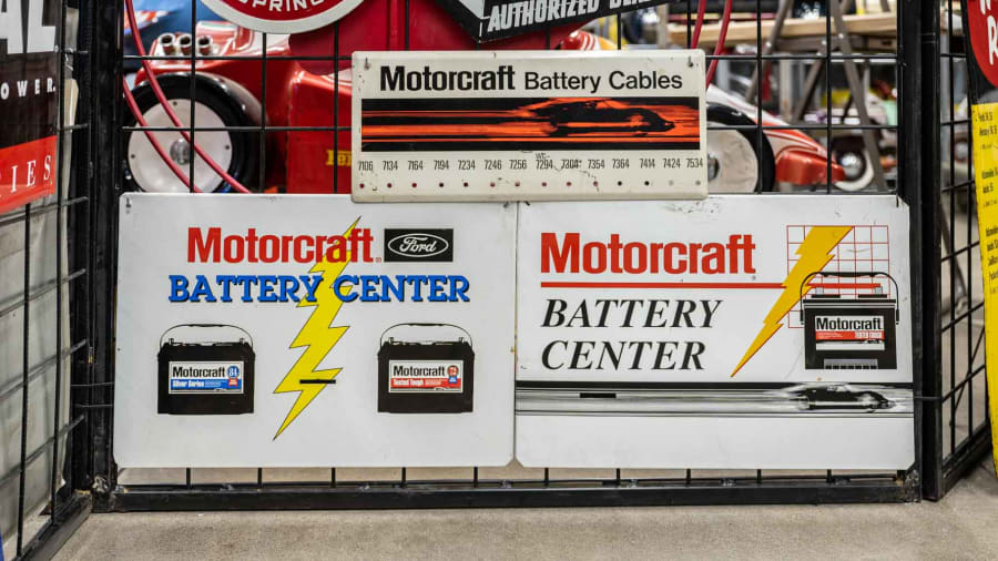 Motorcraft Single-Sided Tin Signs for Sale at Auction - Mecum Auctions