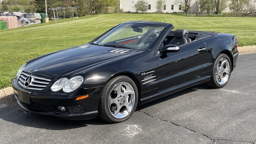2004 Mercedes-Benz SL55 AMG Convertible for Sale at Auction - Mecum ...