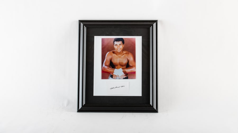 Muhammad Ali Photograph and Signature for Sale at Auction - Mecum Auctions