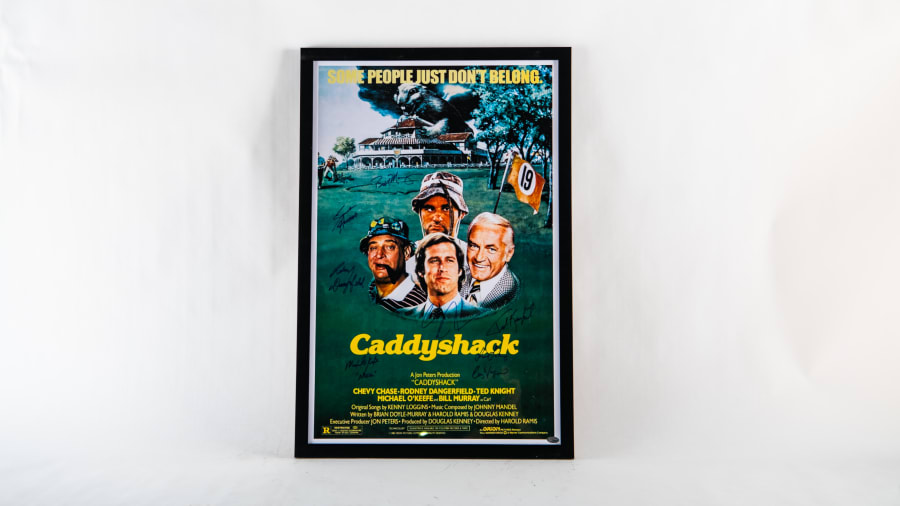 1980 Caddyshack Signed Movie Poster for Sale at Auction - Mecum Auctions