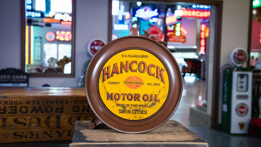 Hancock Motor Oil Rocker Oil Can for Sale at Auction - Mecum Auctions