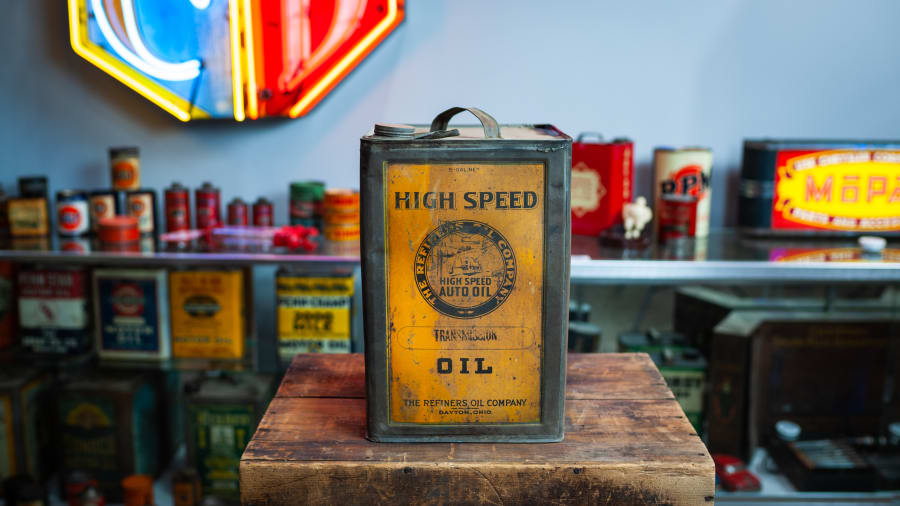 1930s High Speed Transmission 5-Gallon Oil Can for Sale at Auction ...