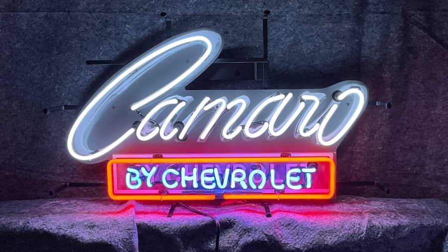 Camaro Single-Sided Neon Sign for Sale at Auction - Mecum Auctions