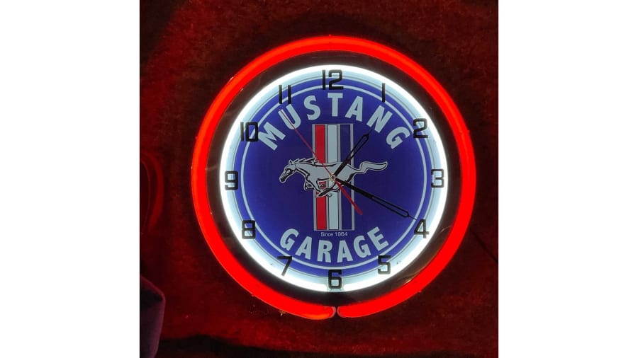 Mustang Clock for Sale at Auction - Mecum Auctions