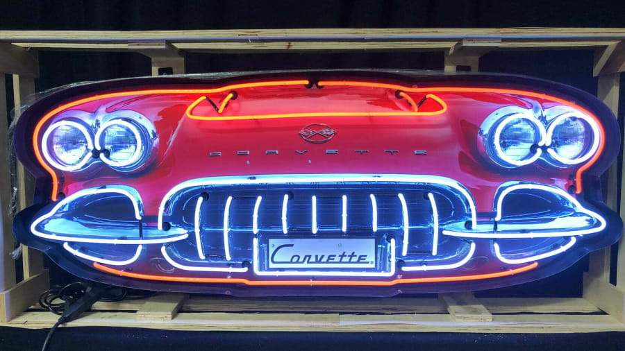 1958 Corvette Neon Sign for Sale at Auction - Mecum Auctions