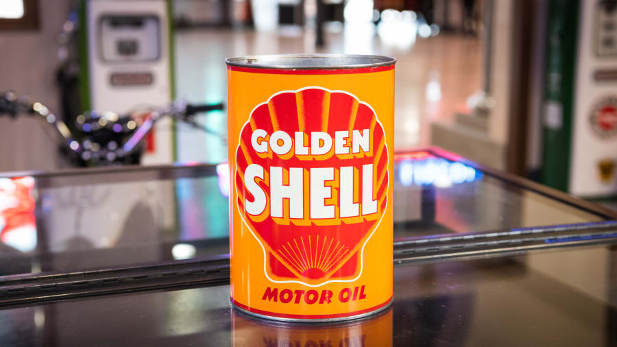 1930s-1940s Golden Shell Motor Oil Can for Sale at Auction - Mecum Auctions
