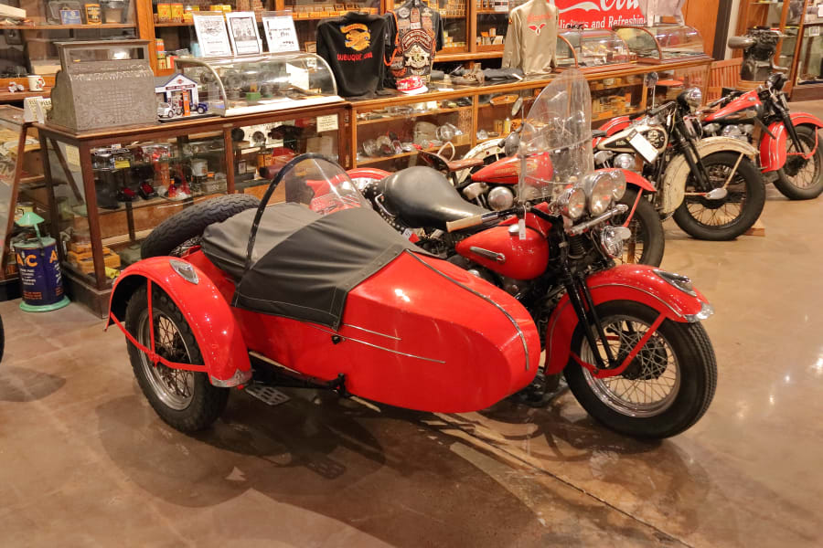 1947 Harley-Davidson EL With Sidecar at From the John Parham Estate ...