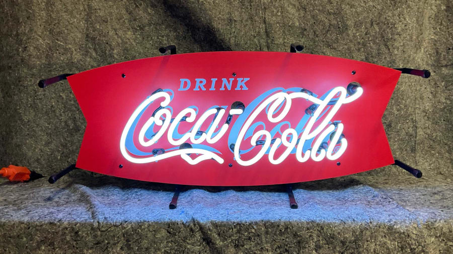 Coca-Cola Single-Sided Neon Sign for Sale at Auction - Mecum Auctions