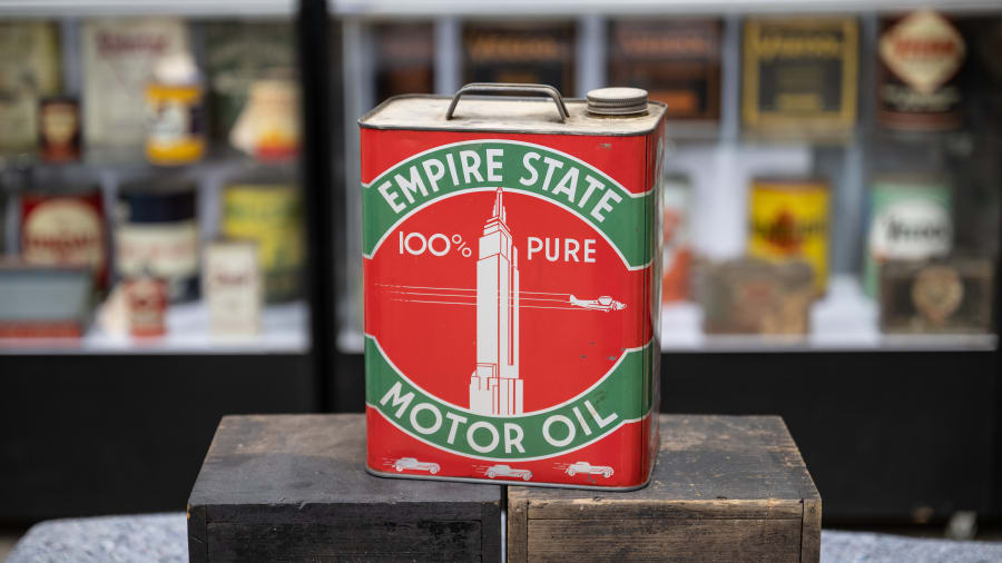 Empire State Motor Oil 2-Gallon Oil Can for Sale at Auction - Mecum ...