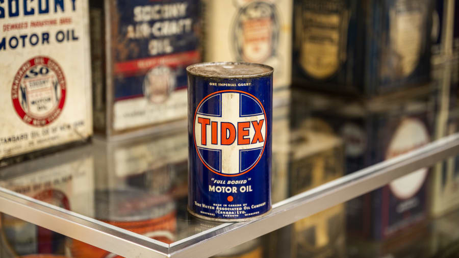Tidex Motor Oil 1-Quart Oil Can at The World’s Largest Road Art Auction ...