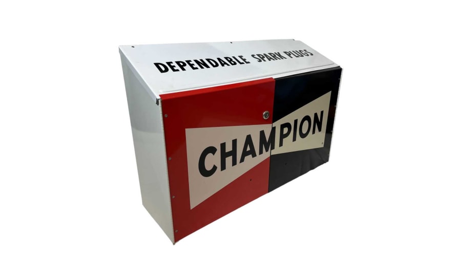 1960s Champion Spark Plug Cabinet for Sale at Auction - Mecum Auctions 1960s Champion Spark Plug Cabinet for Sale at Auction - Mecum Auctions