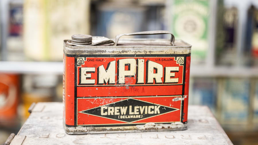 Empire Motor Oil One-Half Gallon Oil Can at The World’s Largest Road ...