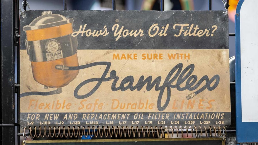 Framflex Single-Sided Oil Filter Display Rack for Sale at Auction ...
