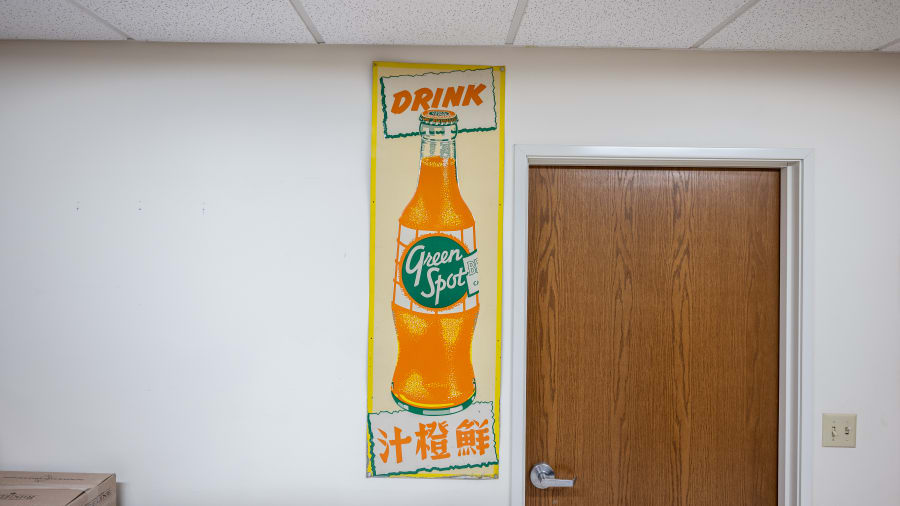 Green Spot Single-Sided Tin Sign for Sale at Auction - Mecum Auctions