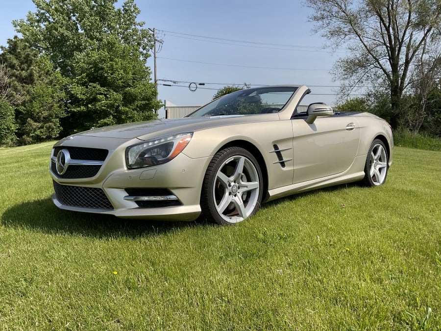 2013 Mercedes-Benz SL550 Convertible for Sale at Auction - Mecum Auctions