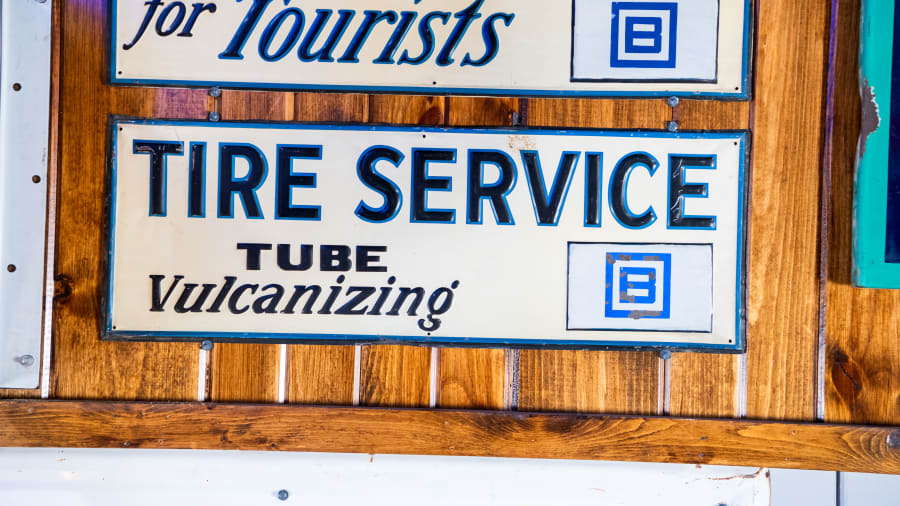 B Square Single-Sided Embossed Tin Sign for Sale at Auction - Mecum ...