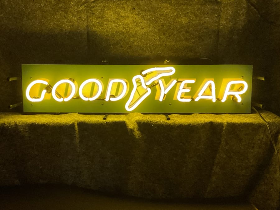 Goodyear Neon Sign for Sale at Auction - Mecum Auctions