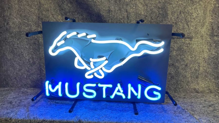 Mustang Neon Sign for Sale at Auction - Mecum Auctions