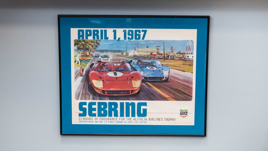 1967 Sebring Framed Racing Advertisement for Sale at Auction - Mecum ...