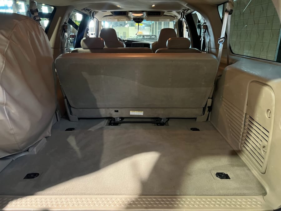 Ford Excursion Interior Space