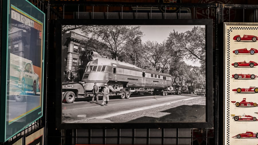 Burlington's "Zephyr 9900" Streamliner Framed Photograph for Sale at ...
