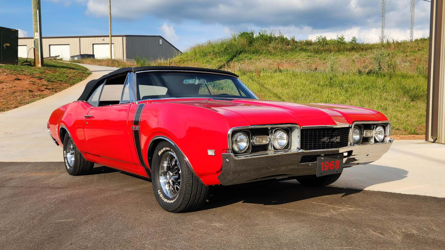 1968 Oldsmobile 442 Convertible for Sale at Auction - Mecum Auctions
