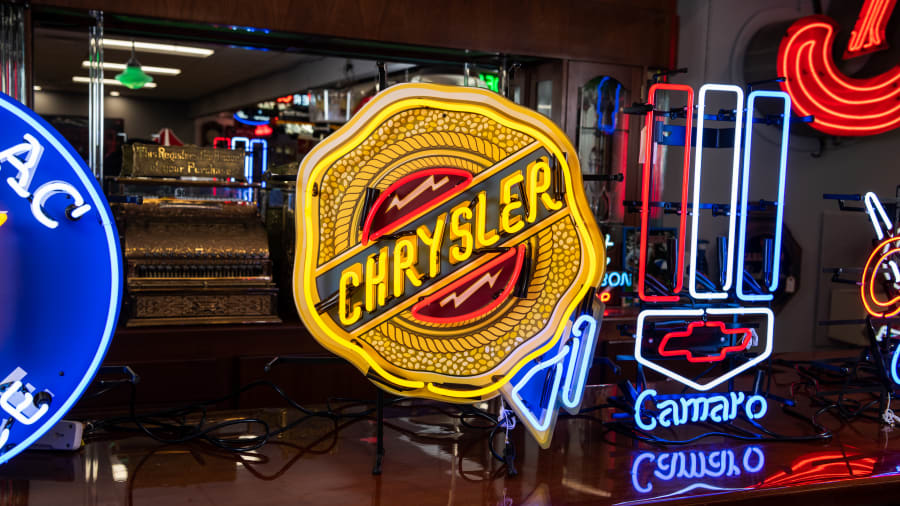 Chrysler Single-Sided Neon Sign for Sale at Auction - Mecum Auctions
