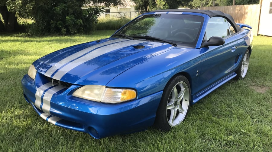1998 Ford Mustang SVT Cobra Convertible for Sale at Auction - Mecum ...