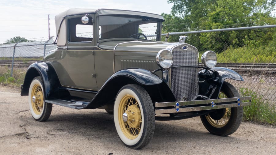 1928 Ford Model A Sport Coupe for Sale at Auction - Mecum Auctions
