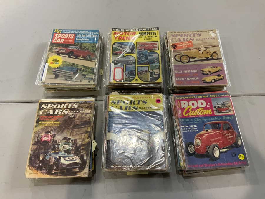 Motor Trend, Sports Cars Illustrated & More Assorted Magazines for Sale ...