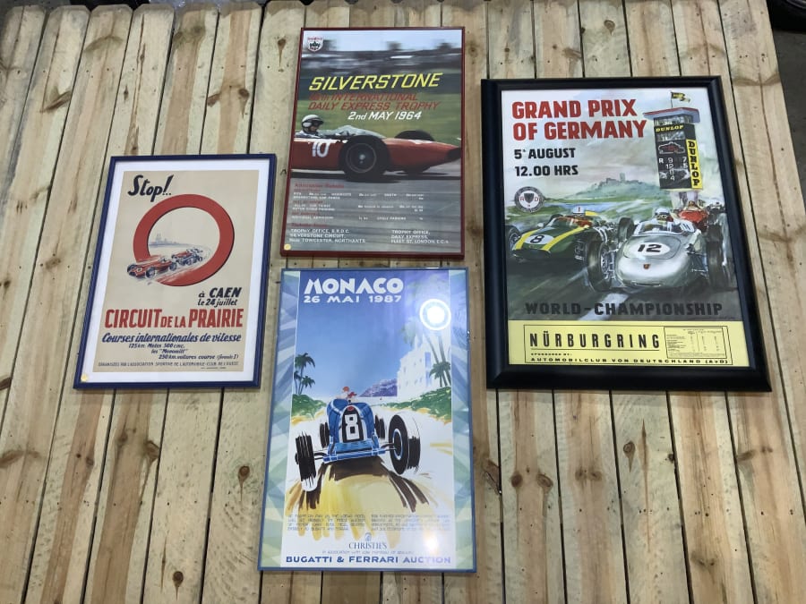 Assorted Racing Framed Posters for sale at The World’s Largest Road Art ...