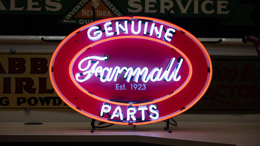 Farmall Single-Sided Neon Sign for Sale at Auction - Mecum Auctions