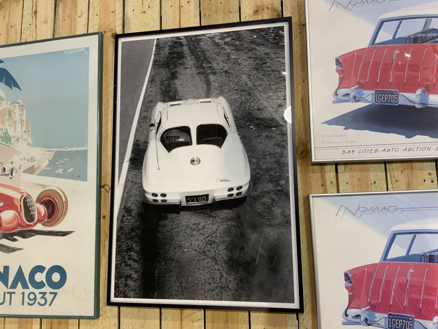 Motor Trend Split-Window Corvette Stingray Framed Photograph for Sale ...