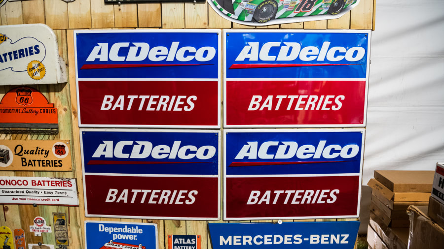AC Delco Batteries Tin Signs for Sale at Auction - Mecum Auctions