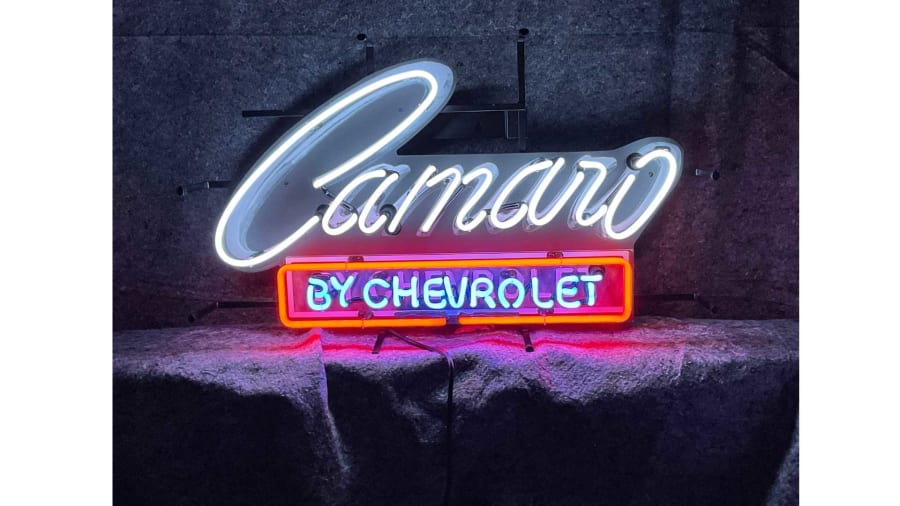 Camaro Single-Sided Neon Sign for Sale at Auction - Mecum Auctions