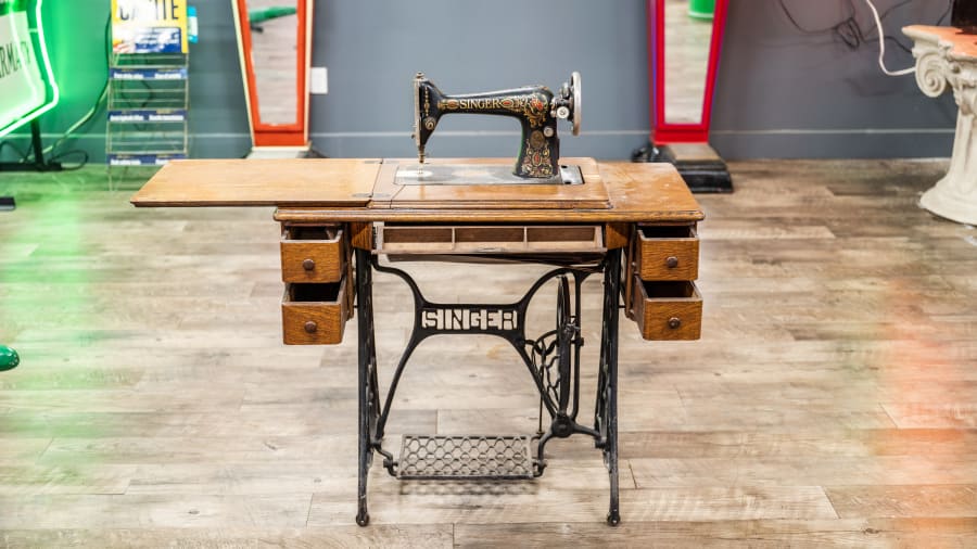 Singer Treadle Sewing Machine for Sale at Auction - Mecum Auctions