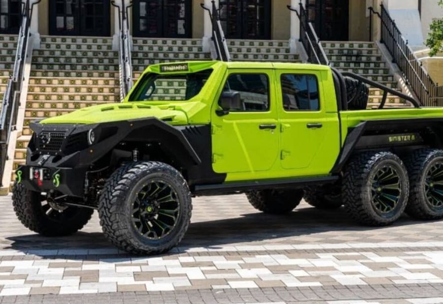 2021 Jeep Gladiator Apocalypse 6x6 Pickup for Sale at Auction - Mecum ...