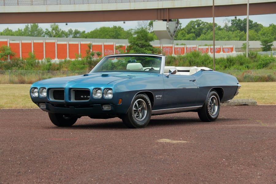 1970 Pontiac GTO Convertible at Harrisburg 2023 as F217 - Mecum Auctions