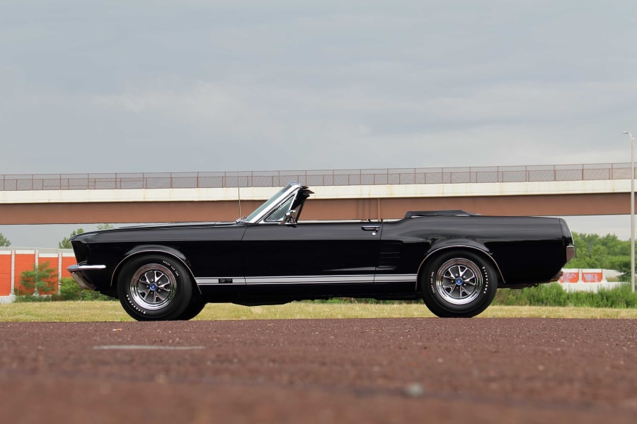 1967 Ford Mustang Convertible Black