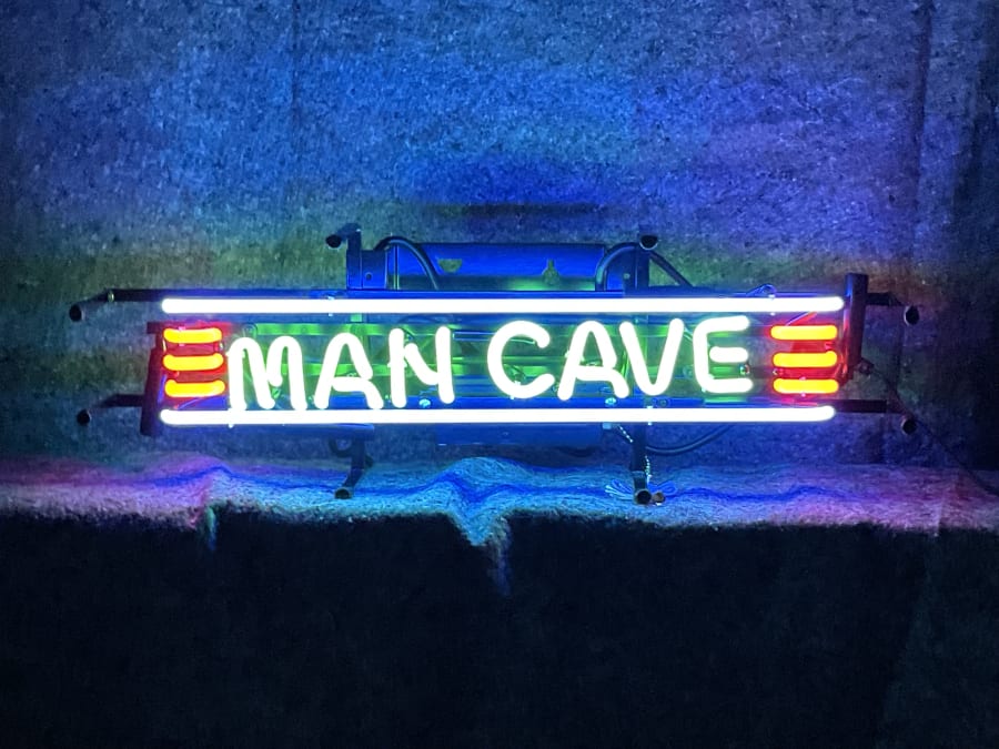 Man Cave Single-Sided Neon Sign for Sale at Auction - Mecum Auctions