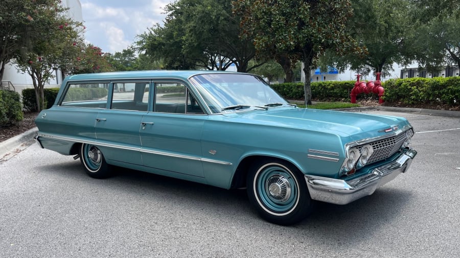 1963 Chevrolet Impala Wagon for Sale at Auction - Mecum Auctions