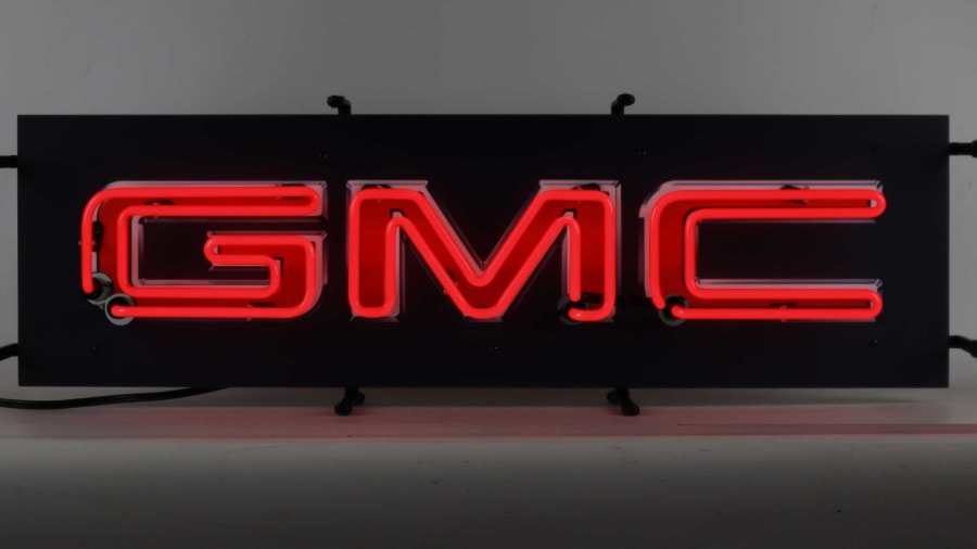 GMC Single-Sided Neon Sign at Kissimmee Summer Special 2023 as Z406 ...