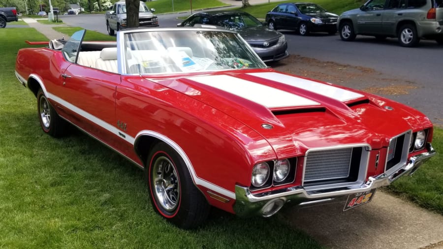 1972 Oldsmobile 442 Convertible for Sale at Auction - Mecum Auctions