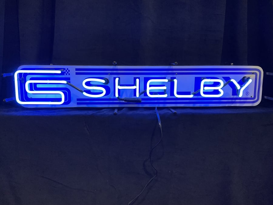 Shelby Single-Sided Neon Sign for Sale at Auction - Mecum Auctions